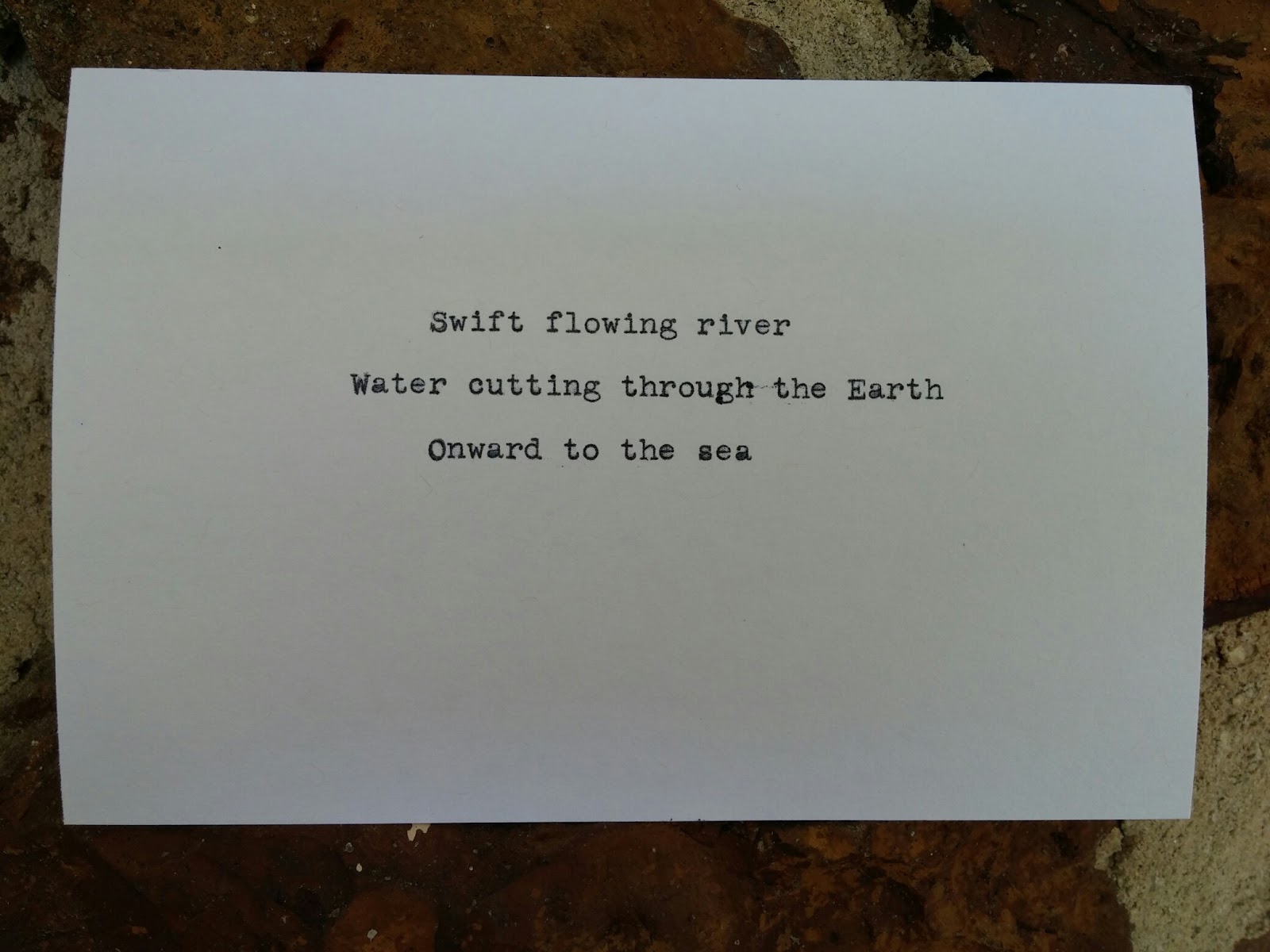 Daily Haiku - River