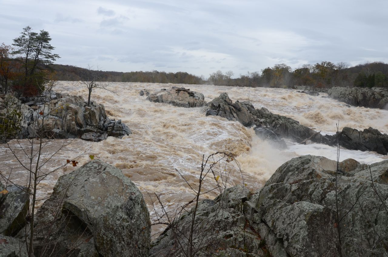 A Day at a Time: Enjoying the High Water at Great Falls