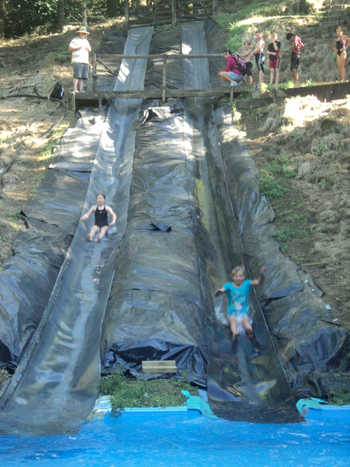 Room 3 Where it is Happening...: Tui Ridge camp - Waterslide