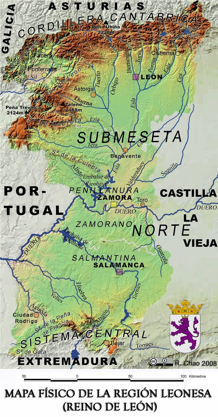 Mapas de nuestra región, nuestro país: LEÓN