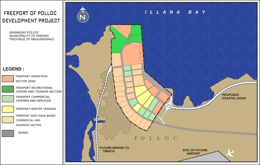 POLLOC FREEPORT AND ECOZONE: Polloc Site and Map