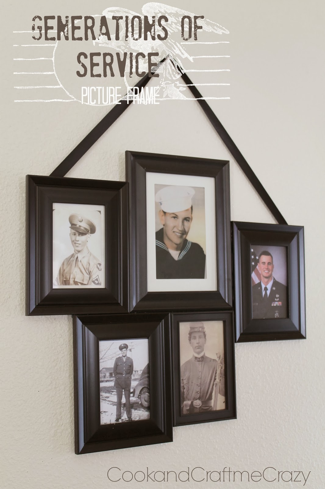 Cook and Craft Me Crazy: Generations of Service Picture Frame