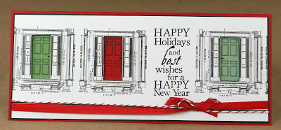 Kay's Keepsakes: Handmade Holiday Door Card
