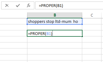 excel-easy: Upper/Lower & Proper Case