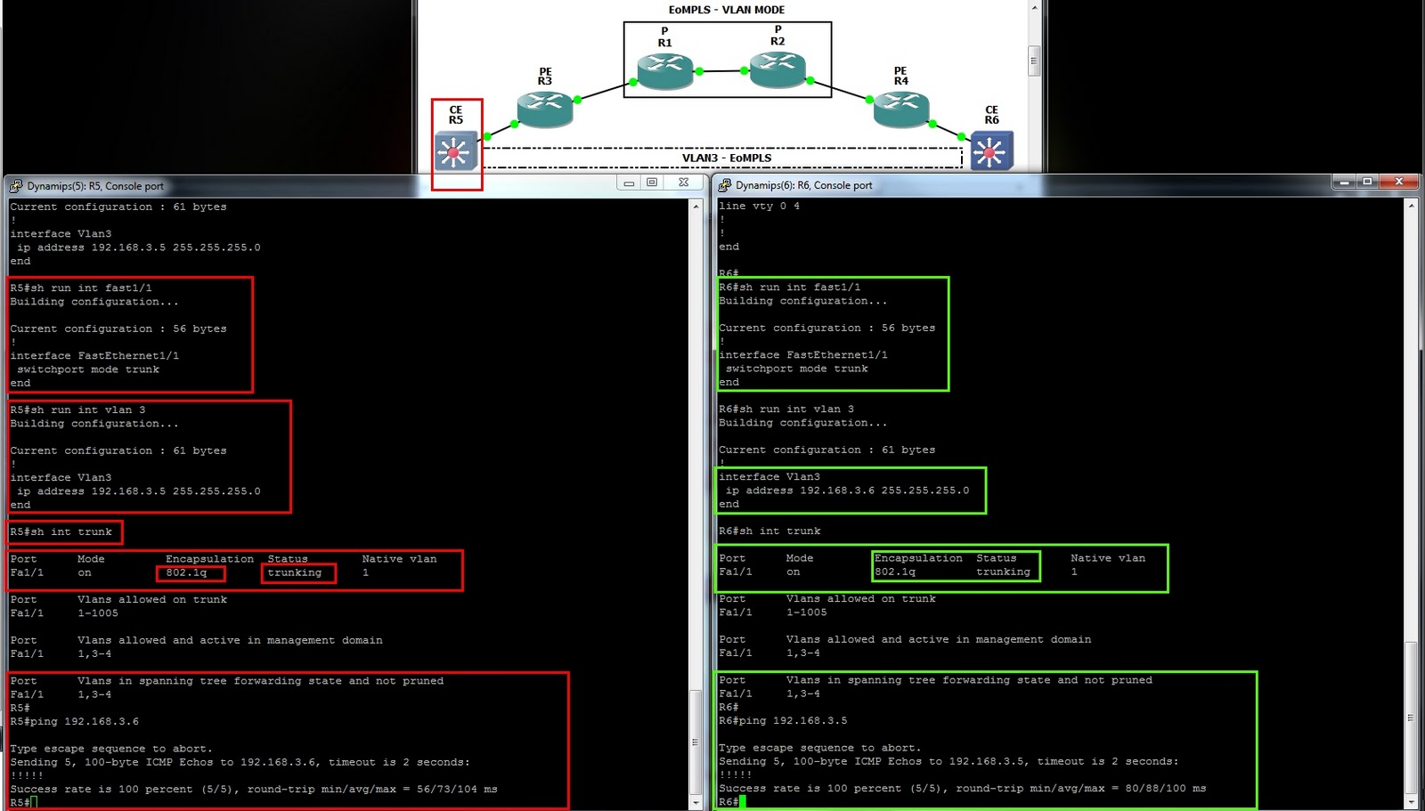 IT Blogtorials: Configuring MPLS EoMPLS VLAN Mode - L2VPN