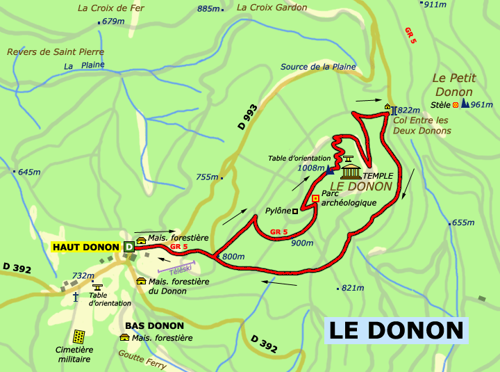 Randonnées dans les Vosges - Col du Donon - Tortues Nomades