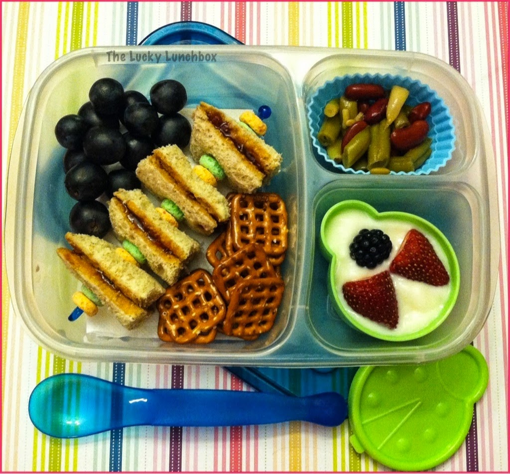 The Lucky Lunchbox: PB&J on a Stick