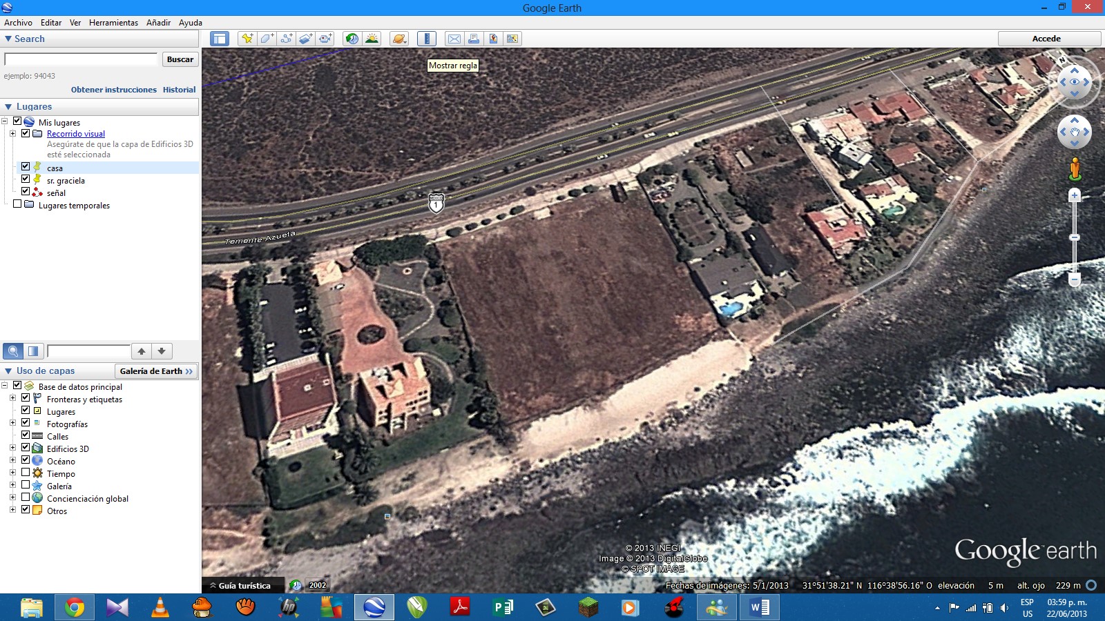 SIG: Como medir en Google earth?
