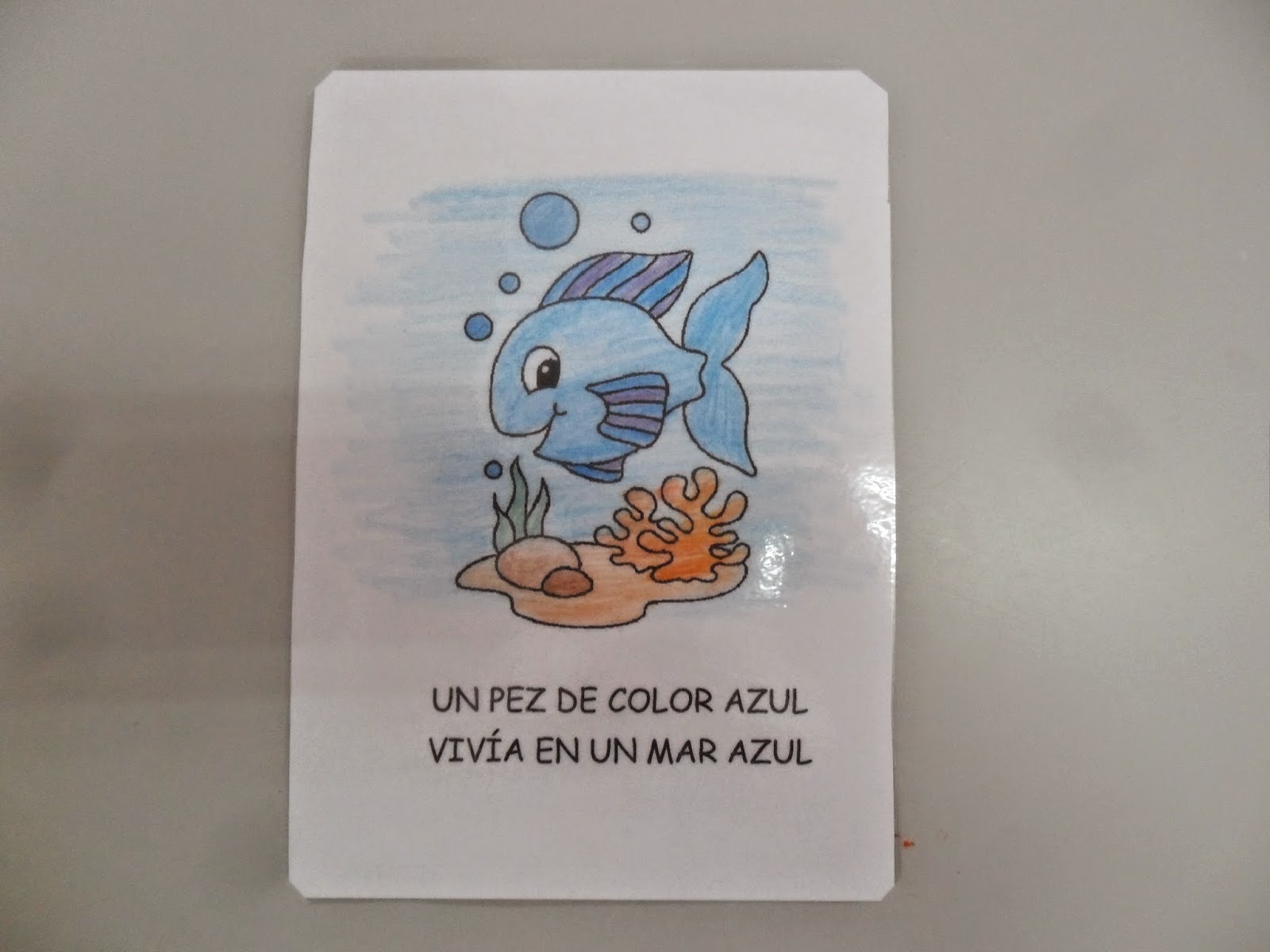 Materiales para Educación Infantil: POESÍA DEL AZUL