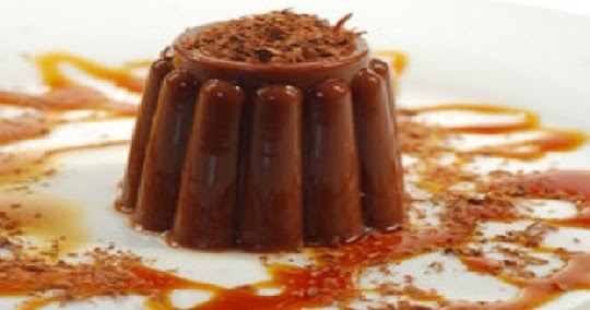 Flan de chocolate casero y facil | Recetas de Cocina faciles.