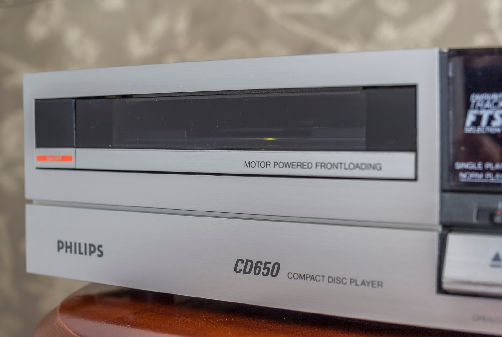 Golden Age Of Audio: Philips CD650 Stereo Compact Disc Player