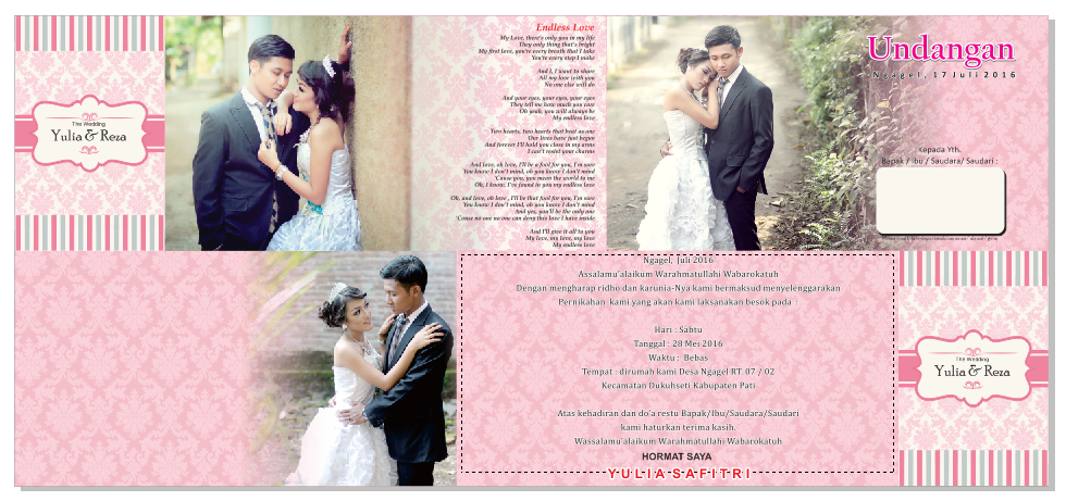 Desain Undangan Nikah.cdr ~ KUMPULAN DESIGN