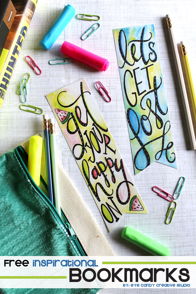 Eye Candy Creative Studio: FREEBIE: Inspirational Bookmarks