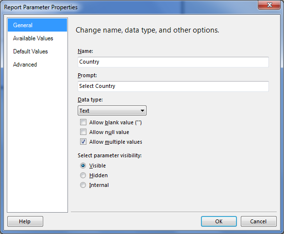 Ssrs Unchecked Some Values By Default From Multiple Value Parameter Sqlssrsworld