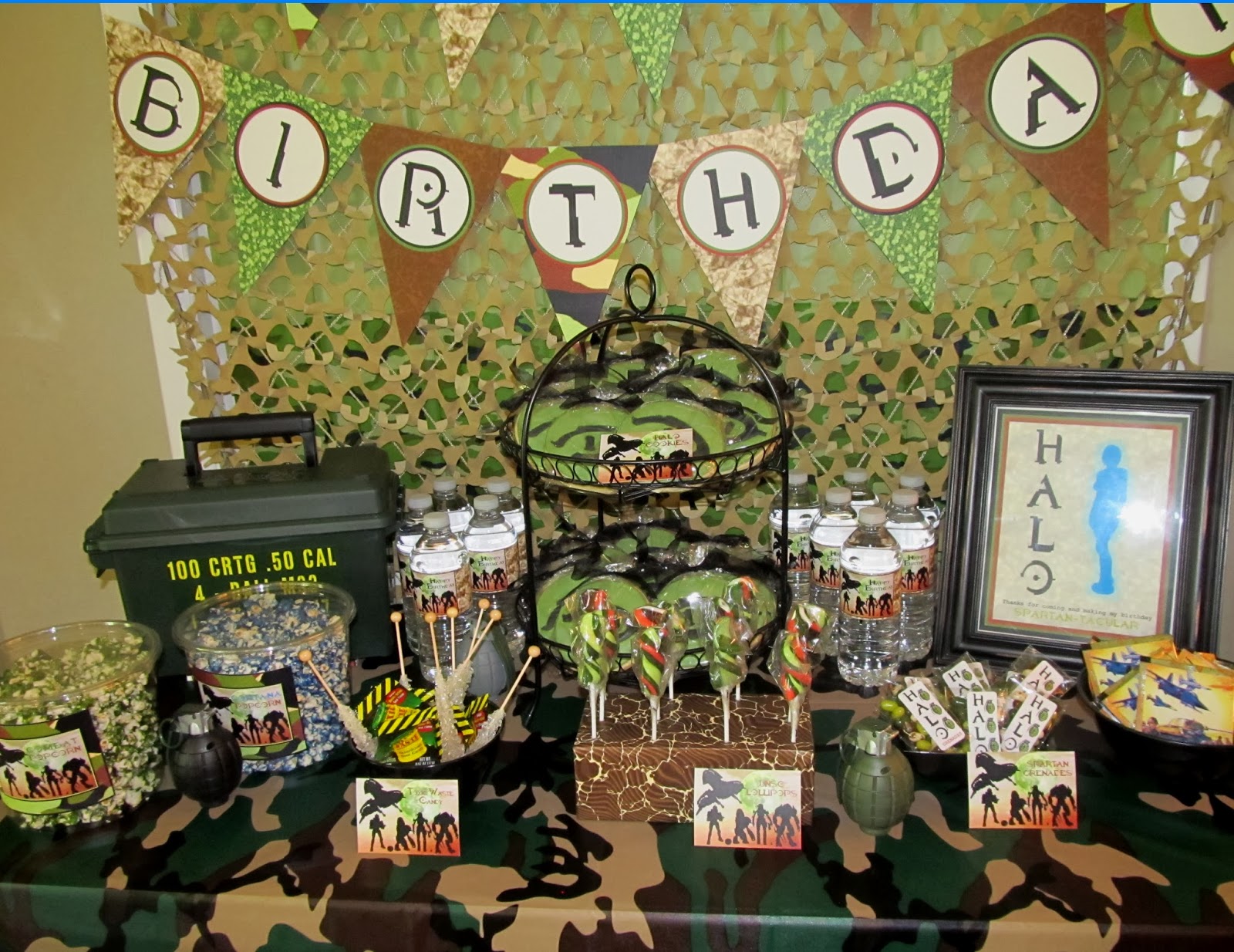 Littlebeane Boutique: Halo Birthday Party