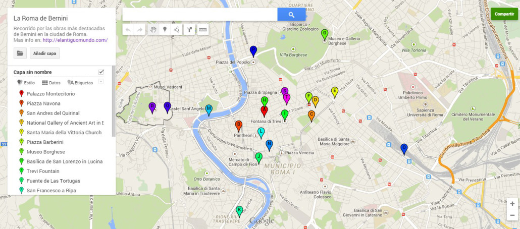 Guía turística: ROMA: LA ROMA DE BERNINI