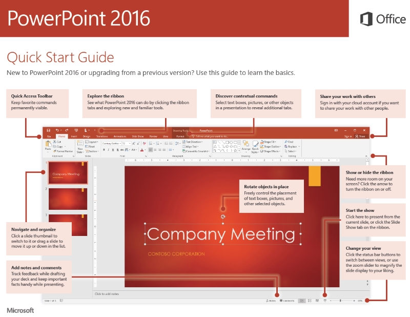 Warren Sparrow: POWERPOINT 2016 QUICK START GUIDE