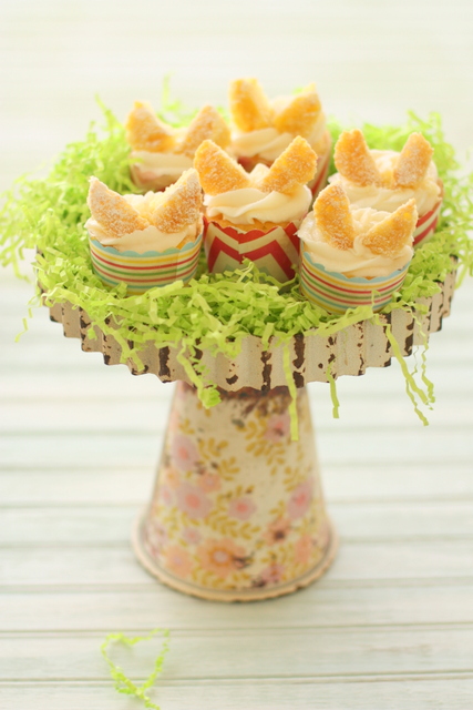 Half Baked: Lemon Curd Filled Bunny Ear Cakes