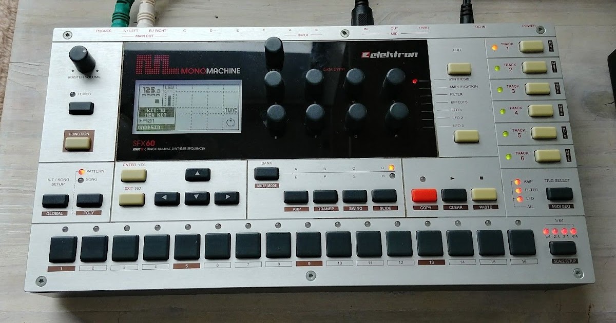 MATRIXSYNTH: Elektron Monomachine MKII Synthesizer and Groovebox