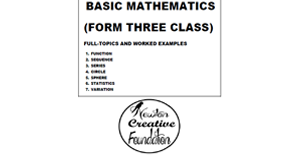 Basic Mathematics Full Topics - Form Three Class - Newton Creative ...