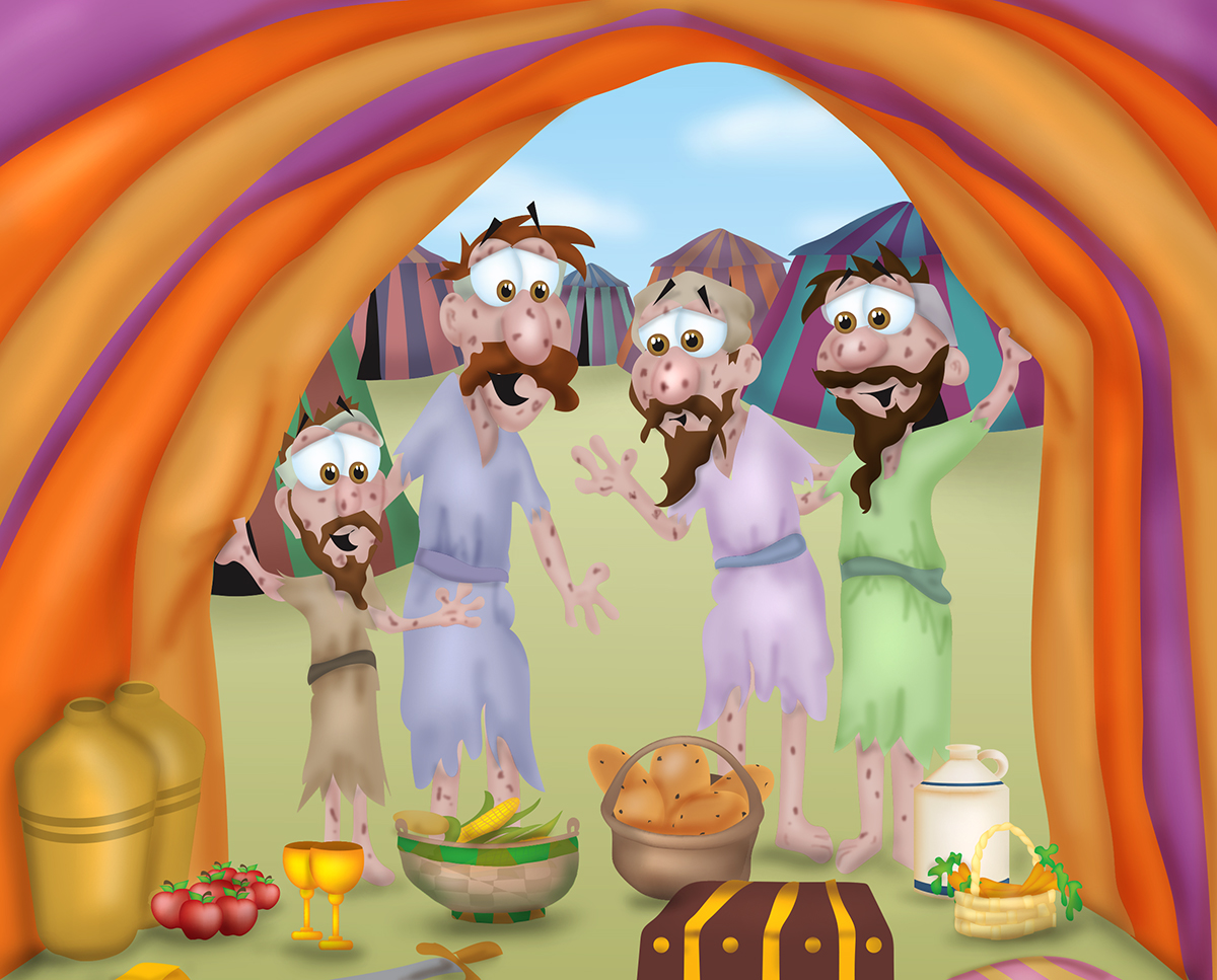 Mr Biblehead: The Four Lepers and The Enemy Camp (2 Kings 6- 7)