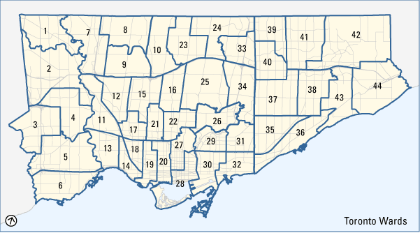 Autonomy For All: Toronto's Wards By Population Density