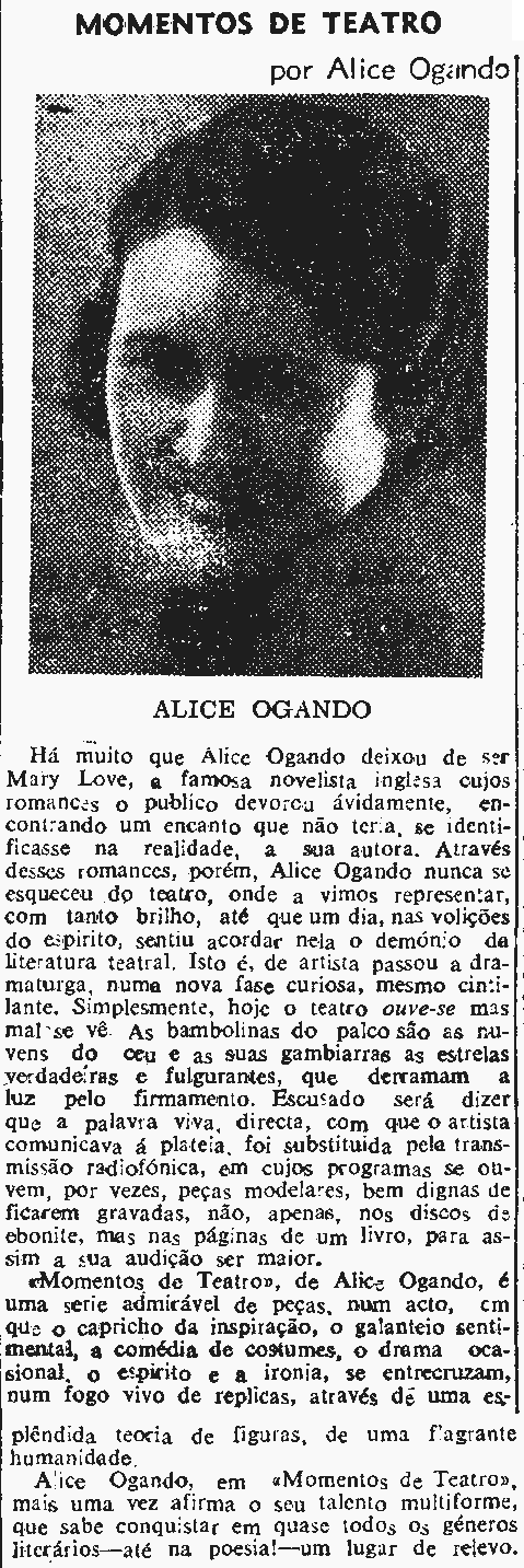 FABULÁSTICAS,: ALICE OGANDO