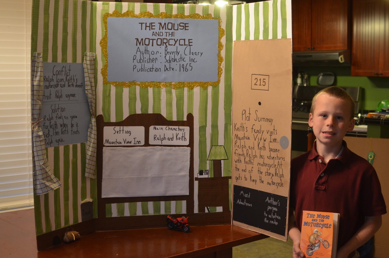 *Random Thoughts of a SUPERMOM!*: The Mouse and the Motorcycle Reading ...