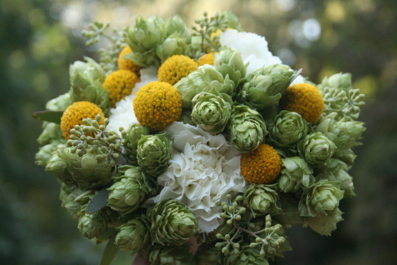 Bohemian Bouquets: Some fun with Hops!