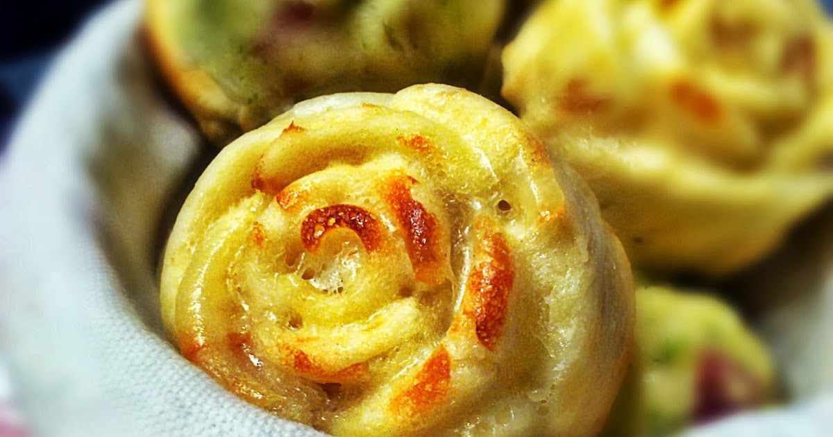 Flores de pan - Panini gustosi / La Hoja de Albahaca