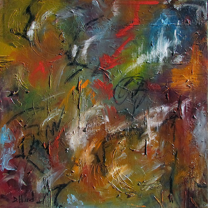 Contemporary Artists of Texas: Colorful Abstract Expressionist Painting ...