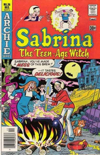 sabrina-the-teen-age-witch-TOTAL COMIC COVERS CAPAS DE GIBIS,REVISTAS ETC..