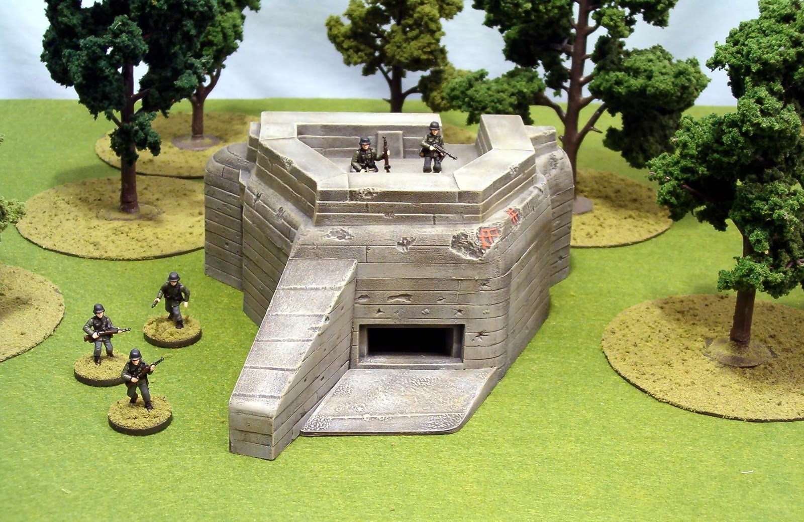Two Up, One Back: Bunker and M8 Armored Car