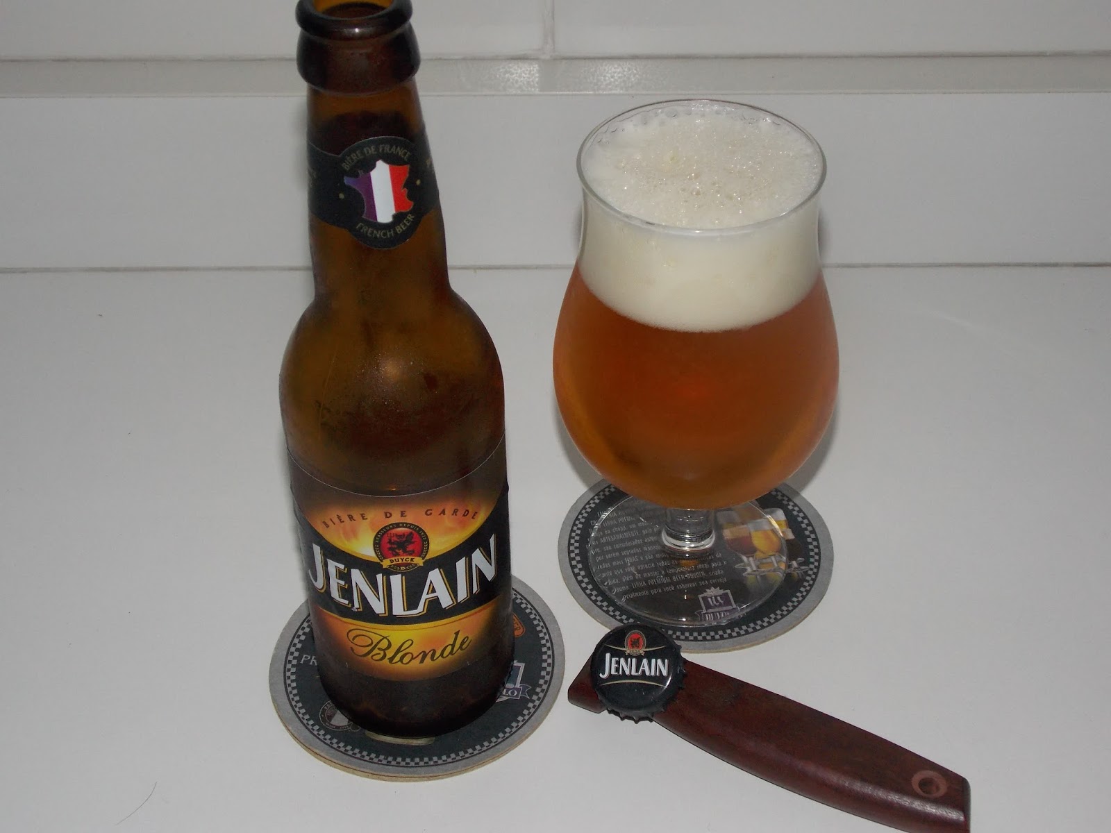 Jenlain Blonde - Degustação nº 357 – NINKASI BEER CLUB