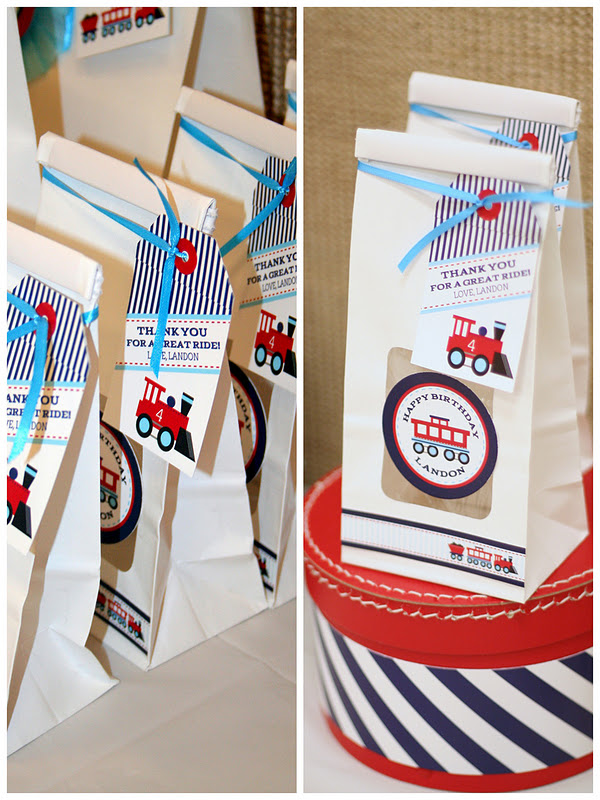 Kara's Party Ideas Train 4th Birthday Party | Kara's Party Ideas