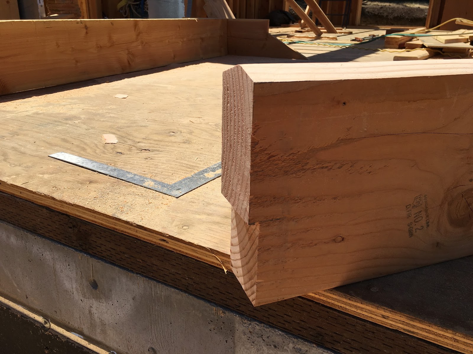 Roof Framing Geometry: Simpson Strong Tie HRC44 Hanger Installation