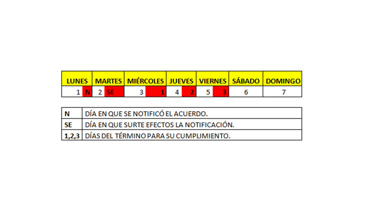CONCEPTO DE TERMINO, PLAZO Y COMO COMPUTAR UN TERMINO. - Grupo Serco ...