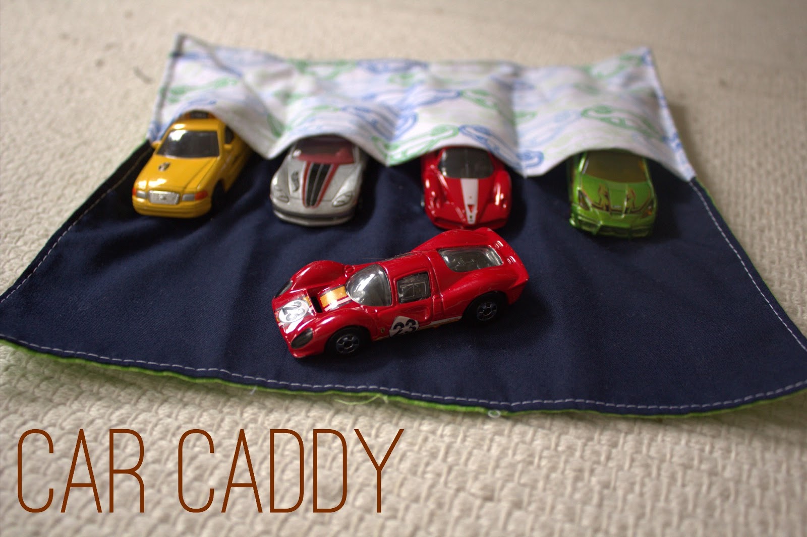 Hopes & Seams: Little Man's Car Caddy