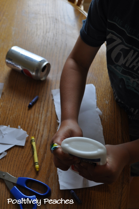 Positively Peaches: Soda Can Wrappers {tutorial}