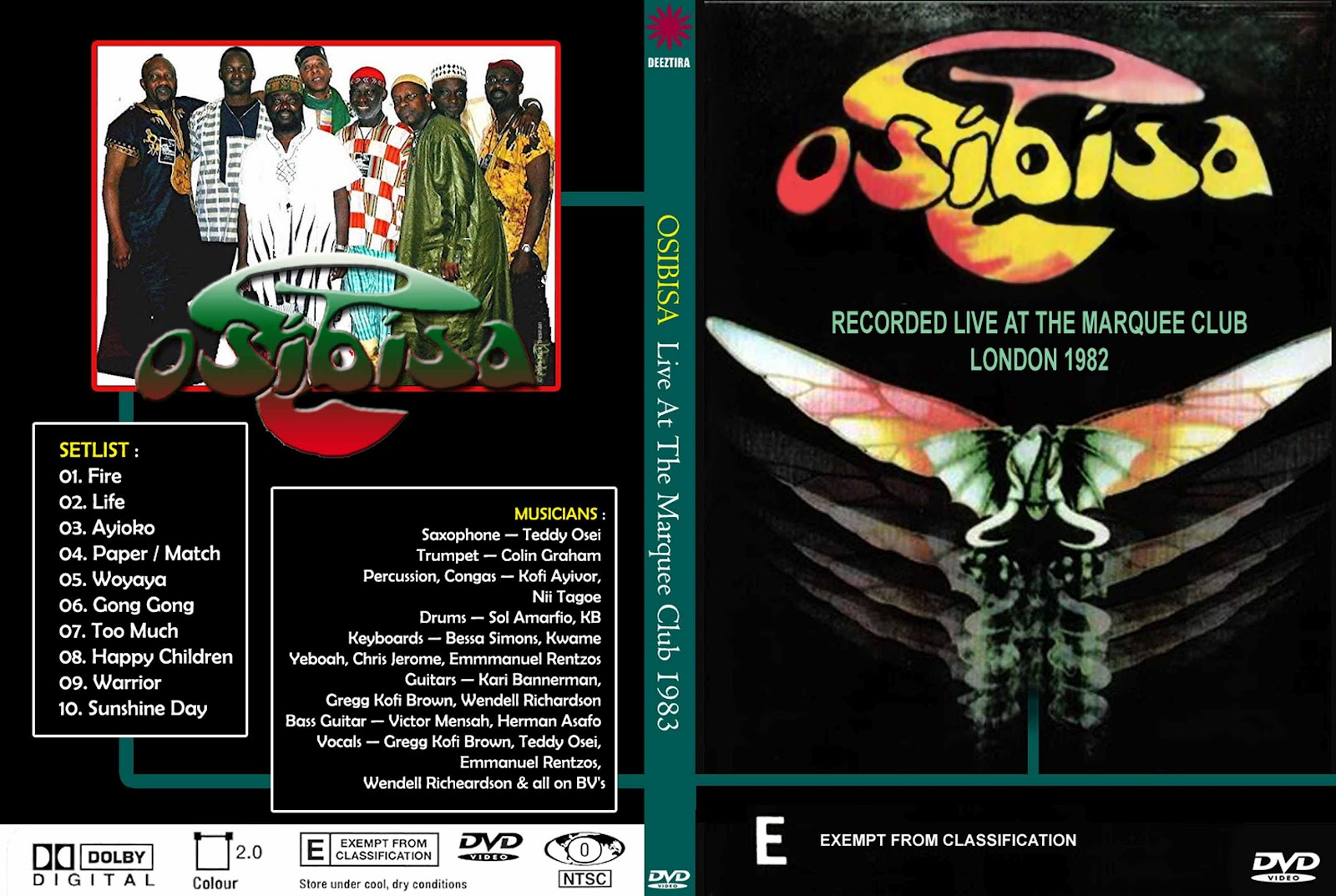 YOUDISCOLL: OSIBISA - Live At The Marquee 1982