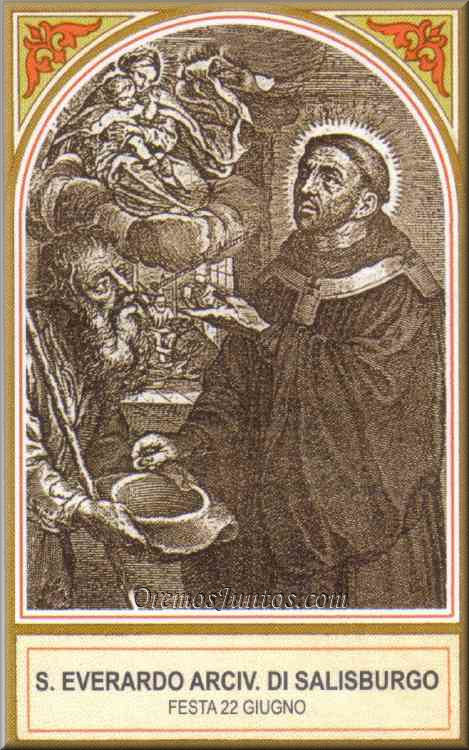 Vidas Santas: San Everardo de Salzburgo, Arzobispo