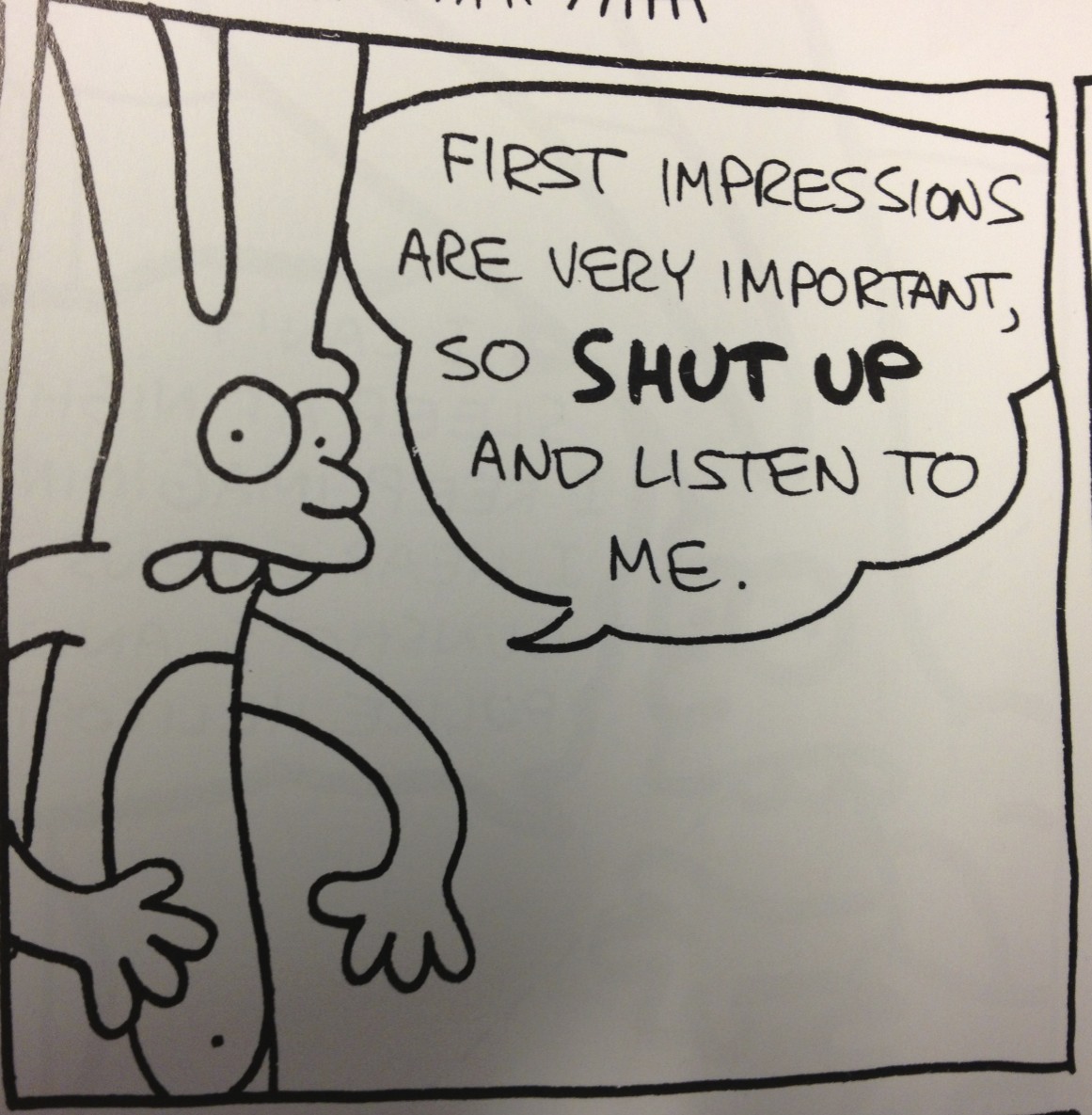 The Plashing Vole: Matt Groening's advice to students and teachers.