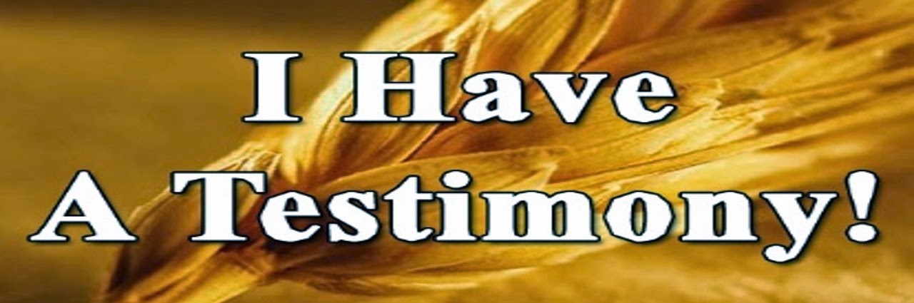 Photo Notes & Poems: I Have A Testimony!