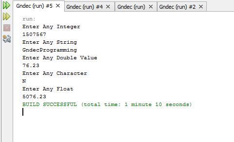 Input Functions In Scanner Class Java - PROGRAMMING