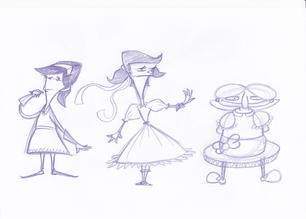 Featherless: Character Design - Basic Shape Language