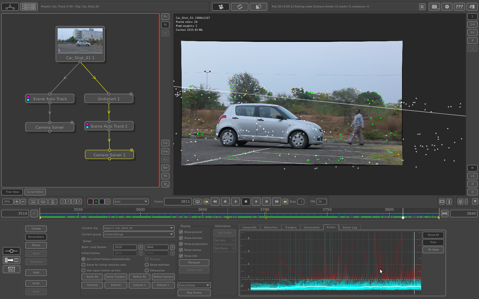 Camera Tracking and Matchmoving in PF Track | DFX-ology