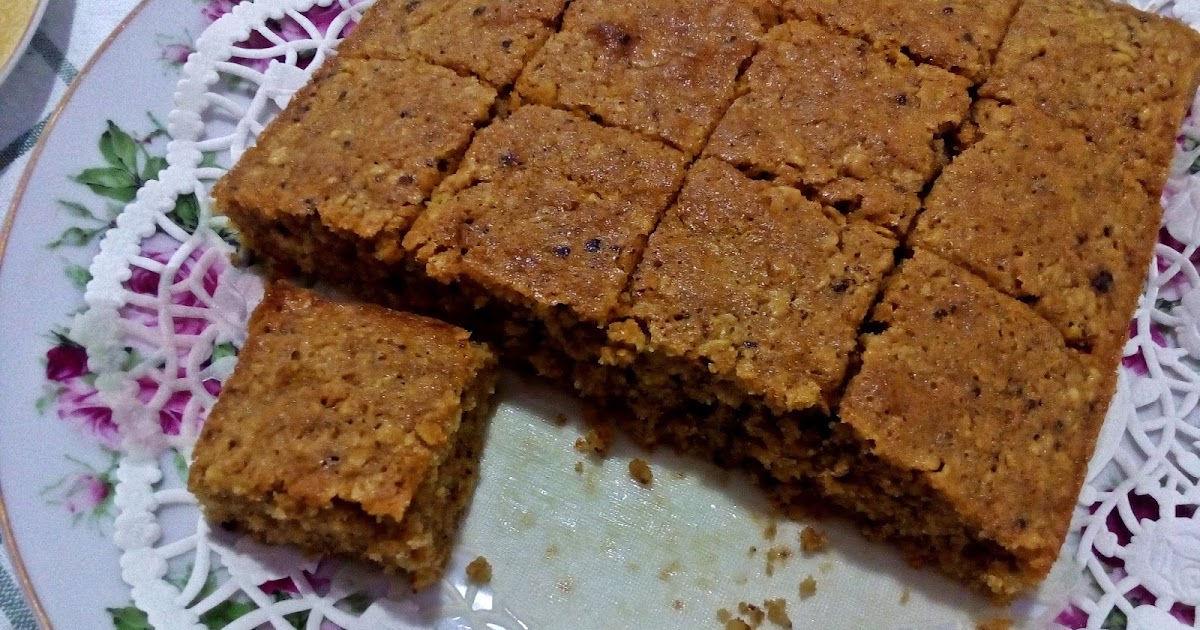 SurayaMSyed: Kek Kopi & Oat