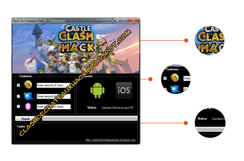 Castle Clash Hack Tool | FREE DOWNLOAD [7,2mb]