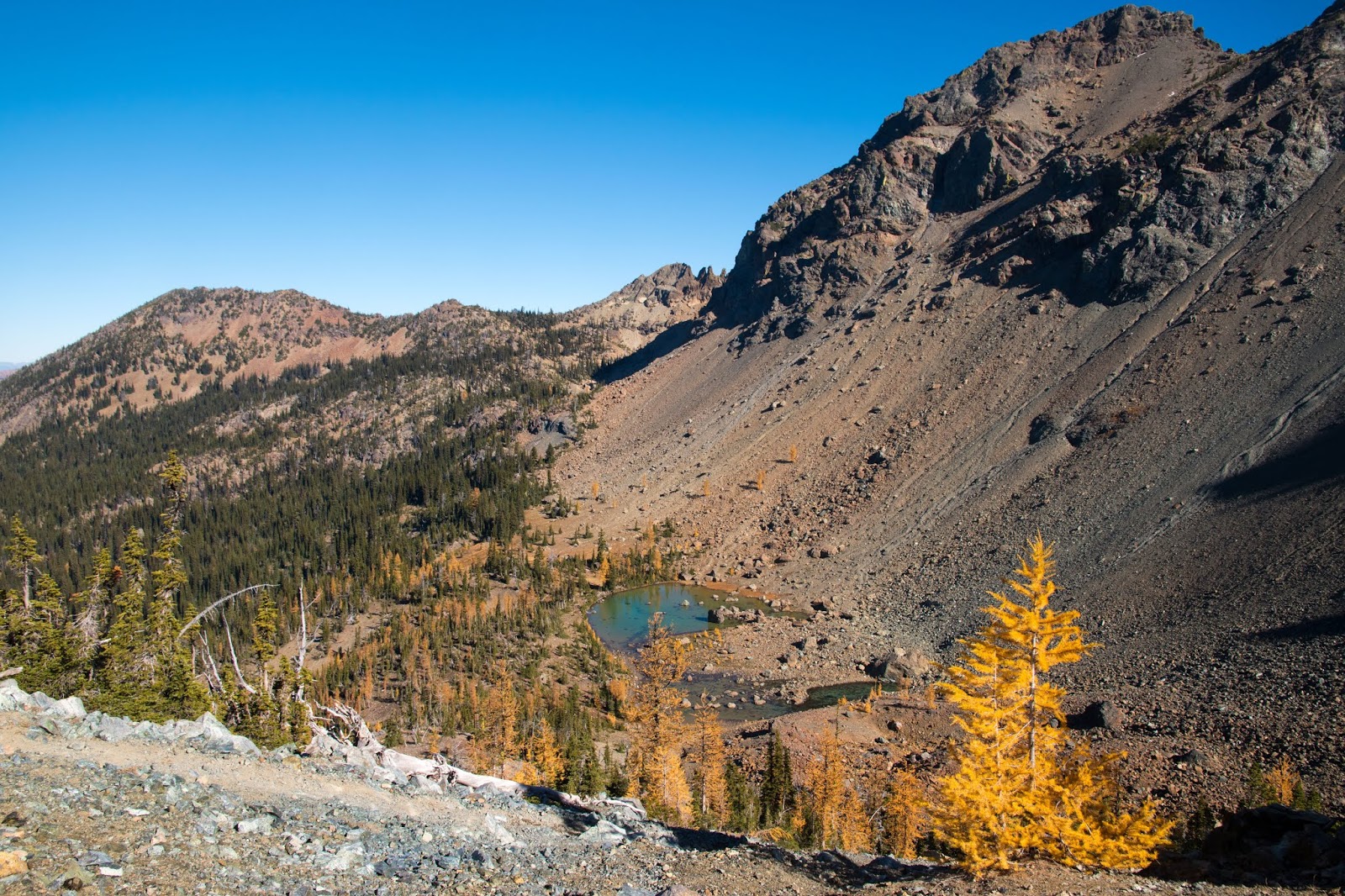 Hiking Shenandoah: Lake Ann (Teanaway)
