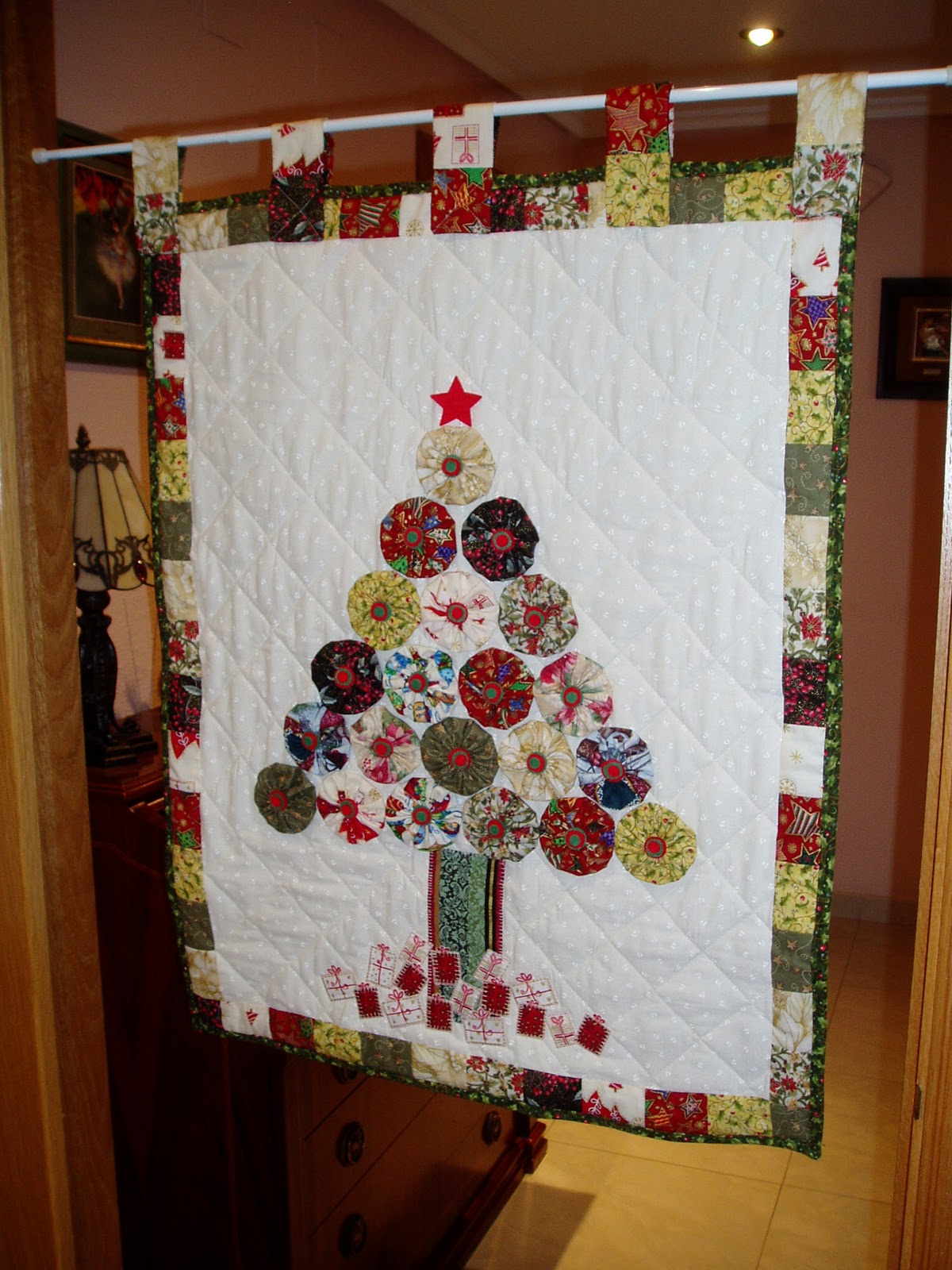 EL COSTURERO DE TERESA: PANEL ÁRBOL DE NAVIDAD